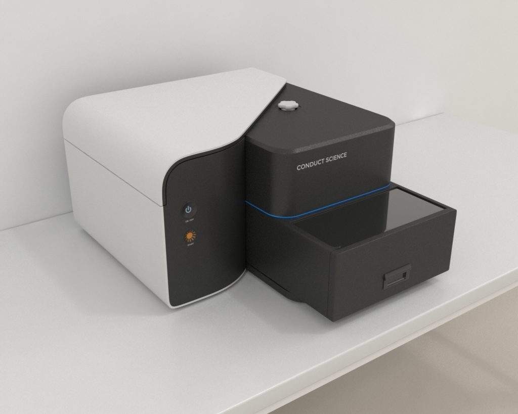 Five Fluorescence Channel Flow Cytometry Device - Conduct Science