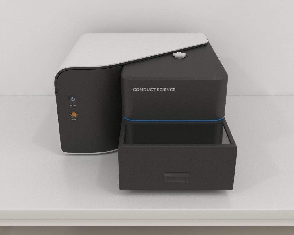 Five Fluorescence Channel Flow Cytometry Device - Conduct Science